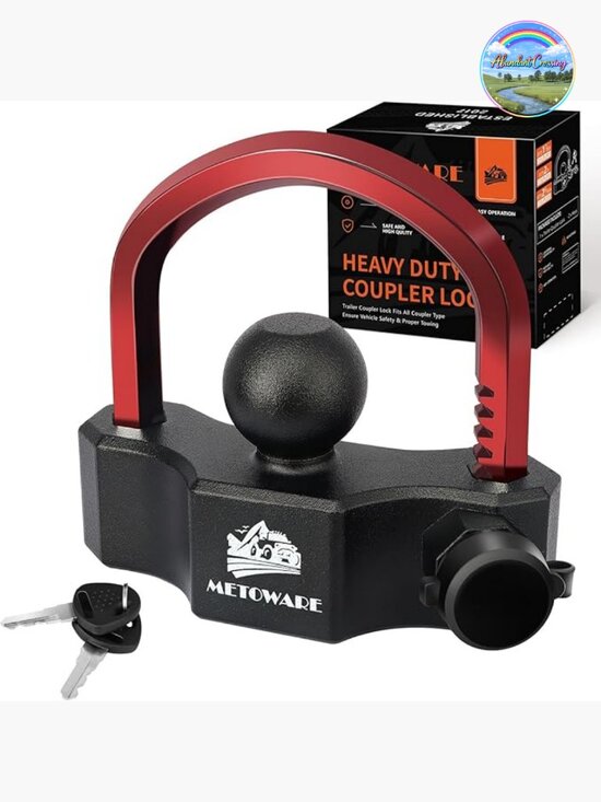 Other | Universal Trailer Hitch Lock Adjustable Heavy Duty 178 2 2516 ...